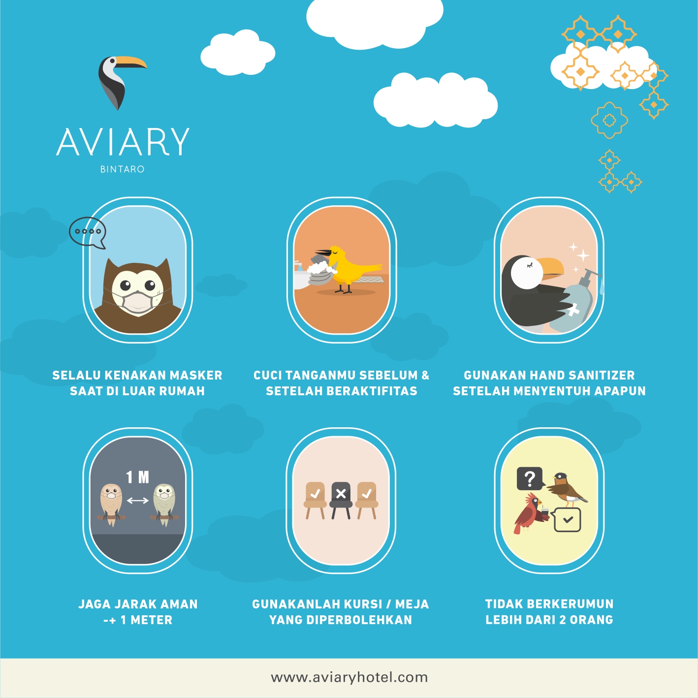 Guest Directory – Aviary Bintaro